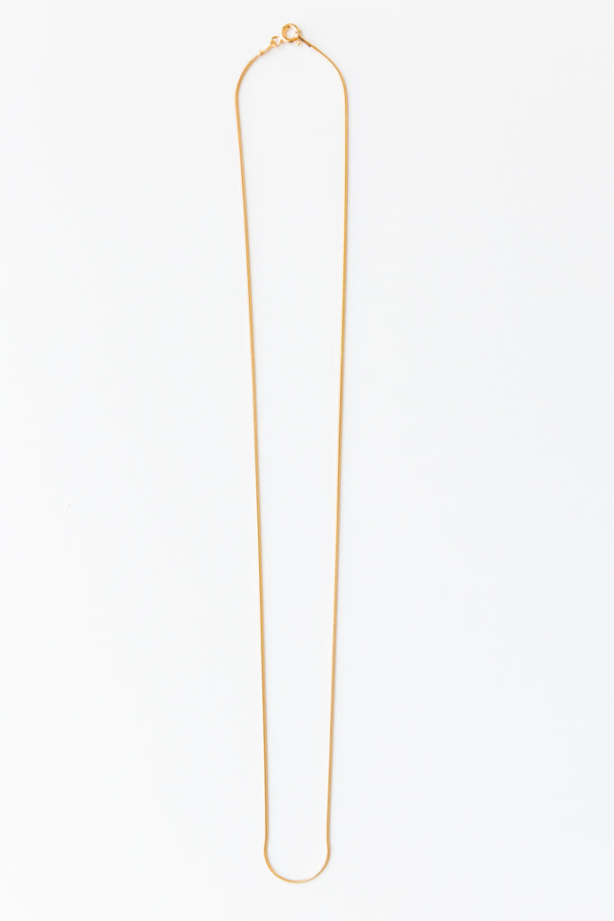 ARO Rat Tail Chain Necklace - Gold | shoparo