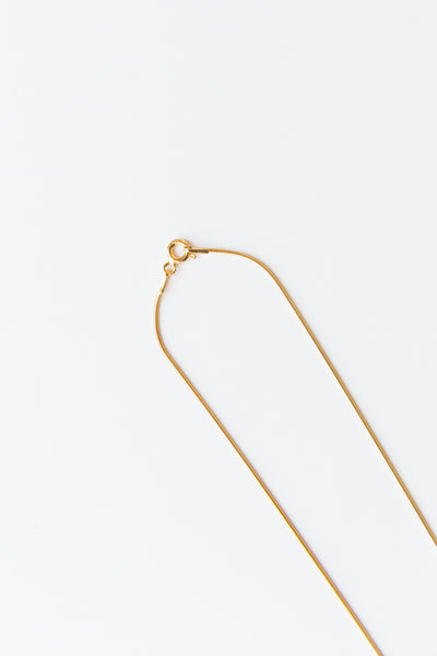 ARO Rat Tail Chain Necklace - Gold | shoparo